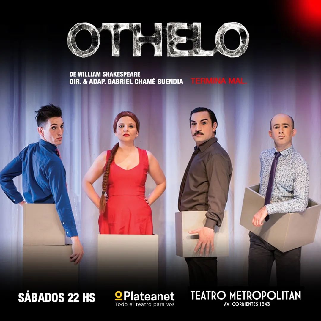“Othelo – Termina Mal” Crítica | Cine y Teatro Argentino